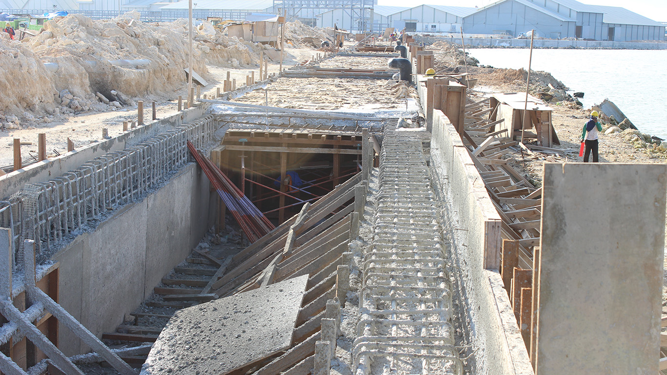 WORK JETTY & QUAY WALL (PT. WILMAR NABATI INDONESIA) – PT. Multikarya ...