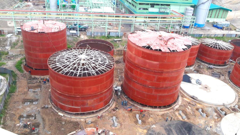 1500 TPD REFINERY + FRACTINATION + OUTSIDE BUILDING, 1000 TPD BIODIESEL ...