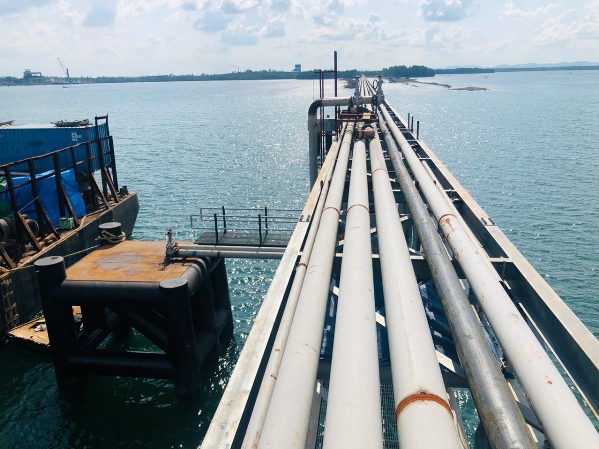 Pipe Line To Jetty Cluster 1 & 2 (PT. Energi Unggul Persada – Bontang ...